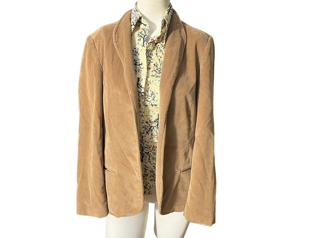 Vintage 70’s Corduroy Jacket Blazer 10 - Etsy