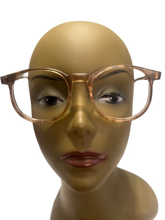 brown vintage eyeglasses - Gem