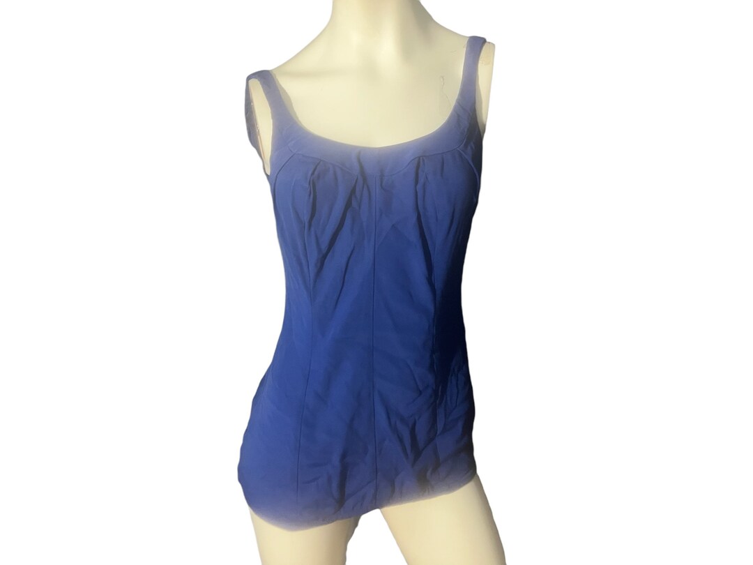 Vintage 50's Blue Jantzen Bathing Suit 12 - Etsy