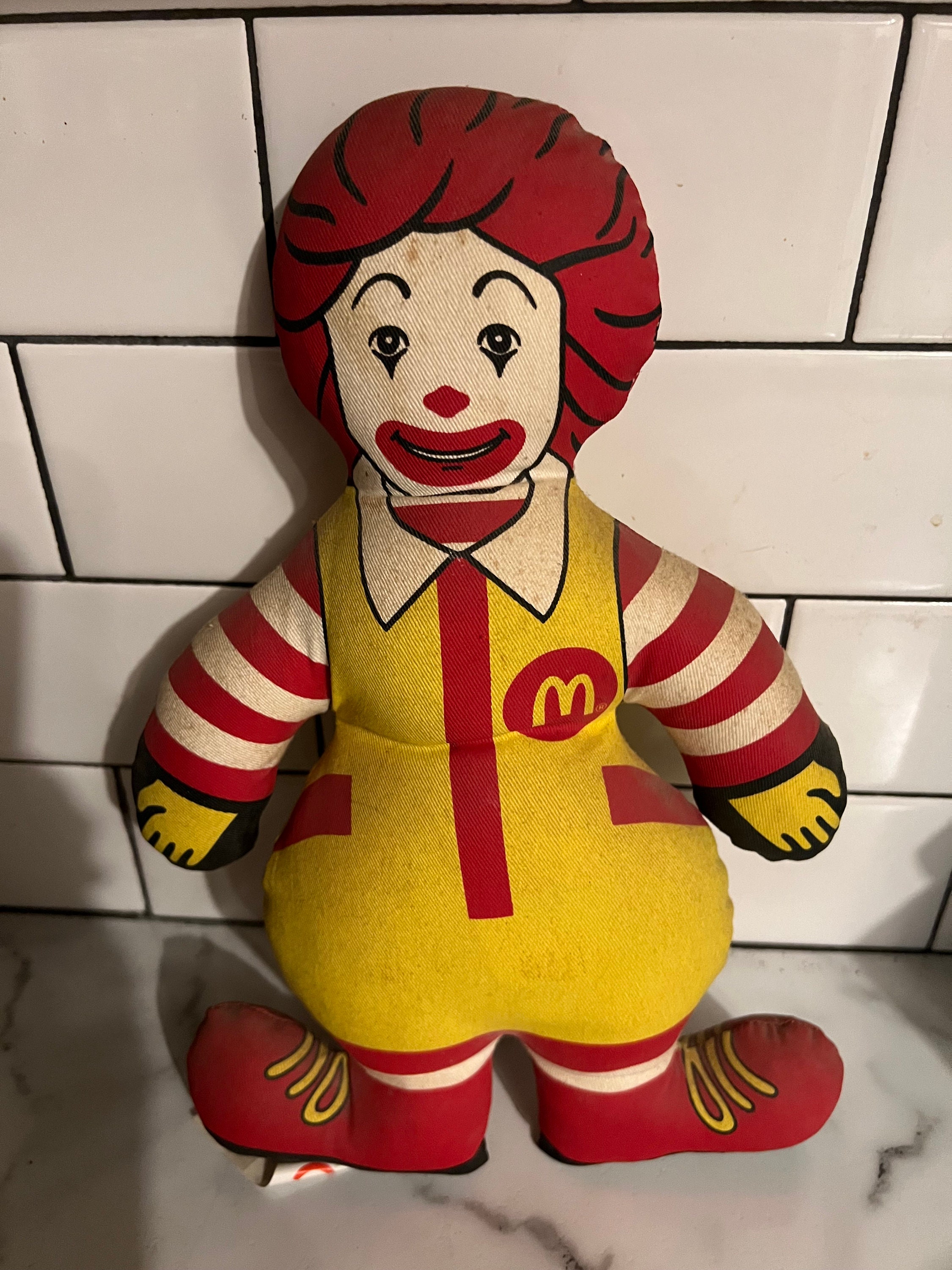 Vintage Cloth Ronald Mcdonald Doll - Etsy