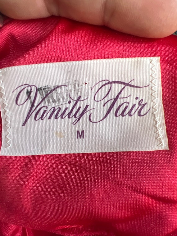 Vintage red Vanity Fair nightgown M - Gem