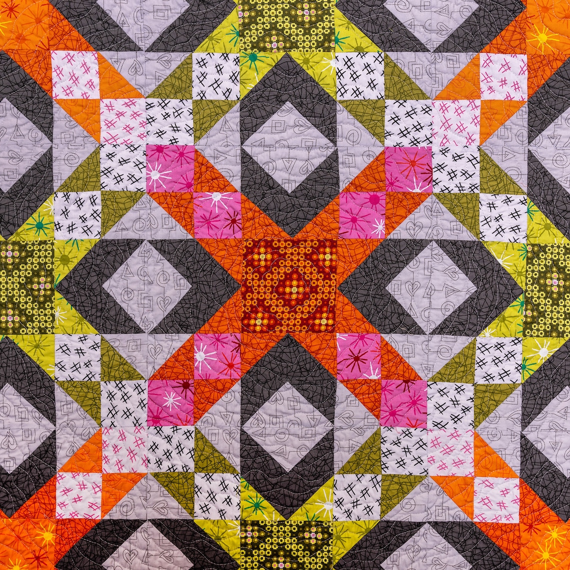 Sparkling Stars Digital Quilt Pattern by Christa Watson of ...