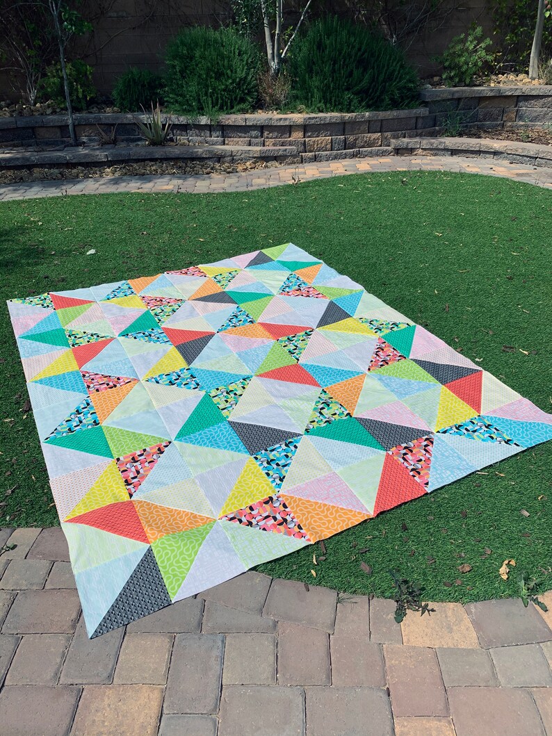 Charming Chevrons Digital Quilt Pattern by Christa Watson of - Etsy Canada