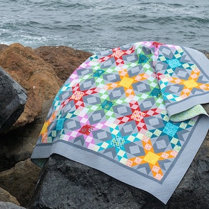 Sparkling Stars Digital Quilt Pattern by Christa Watson of ...