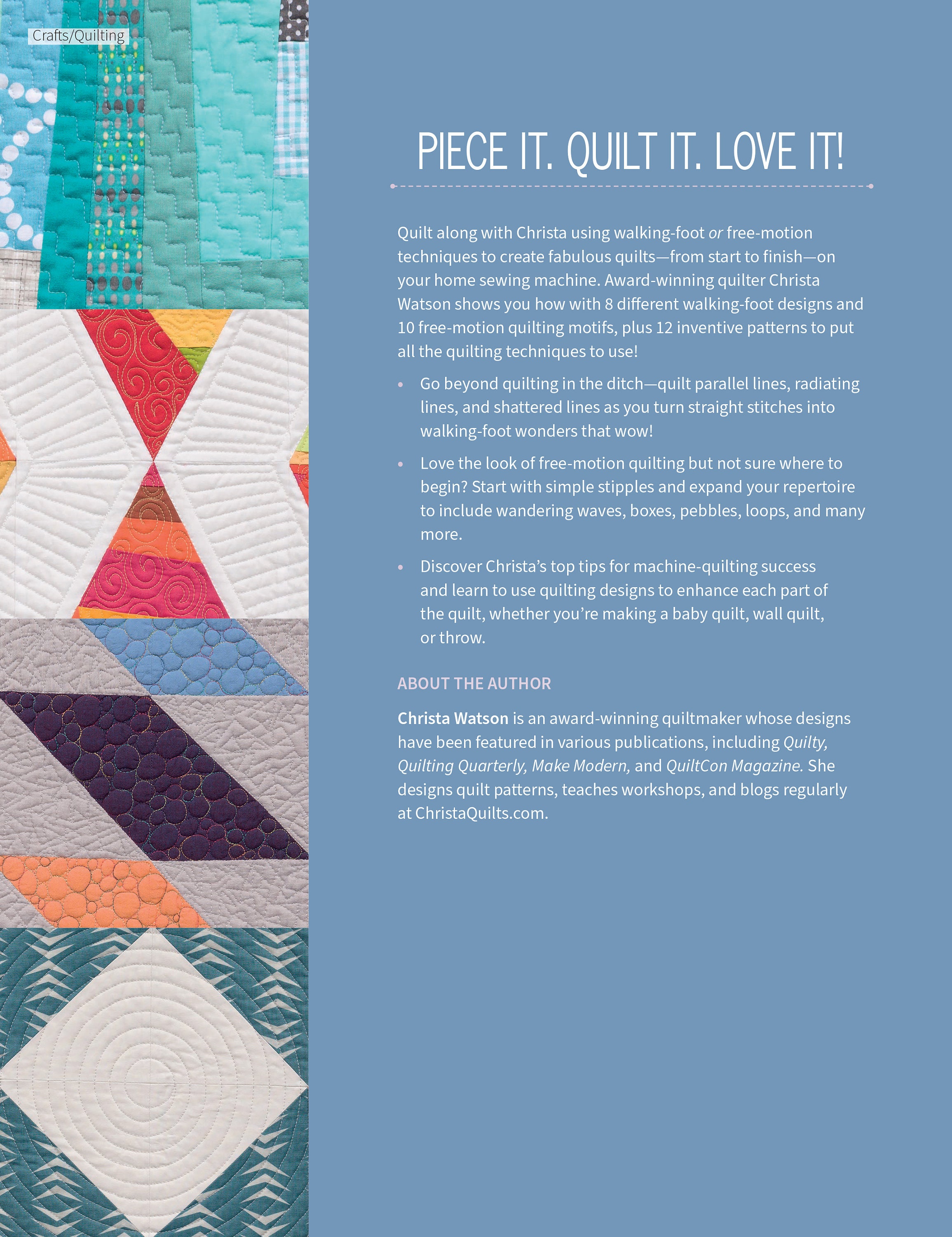 Machine Quilting With Style Digital/ebook by Christa Watson - Etsy