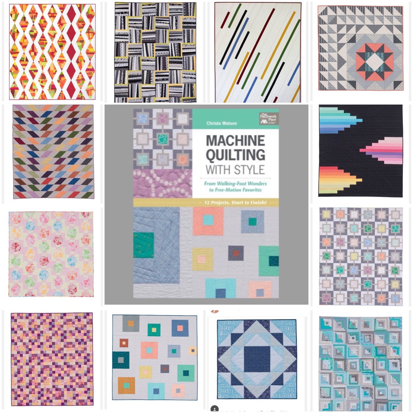 Machine Quilting With Style Digital/ebook by Christa Watson - Etsy