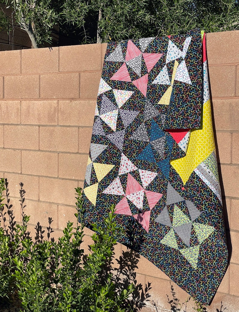 Blooming Wallflowers Digital Quilt Pattern by Christa Watson - Etsy