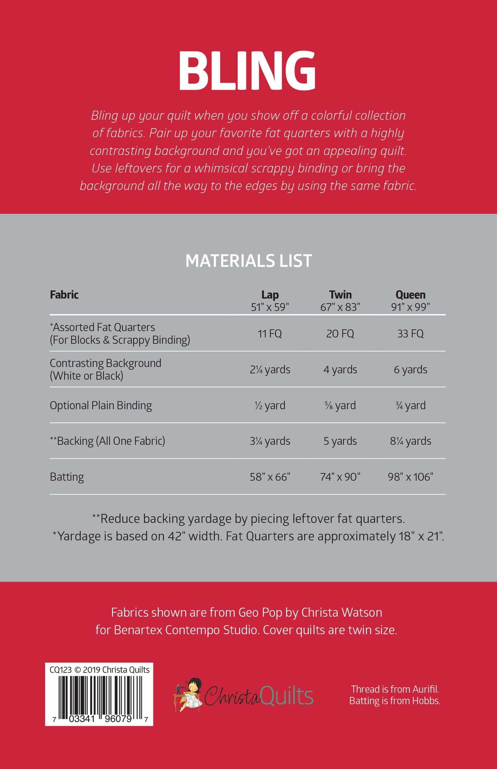 Bling Digital Quilt Pattern by Christa Watson of Christaquilts - Etsy