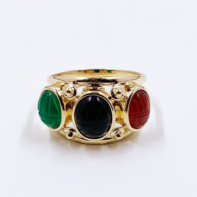 Scarab Ring - Etsy