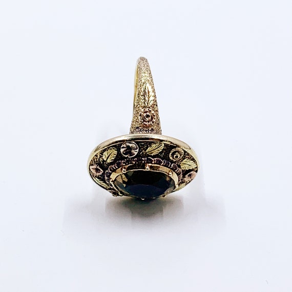 Antique Victorian 14k Gold Floral Ring, Antique Colle… - Gem