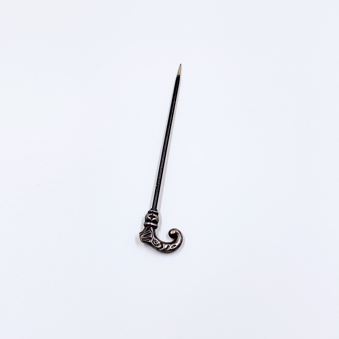 Antique Walking Cane Stick Pin Sterling Silver Cane Tie Pin - Etsy