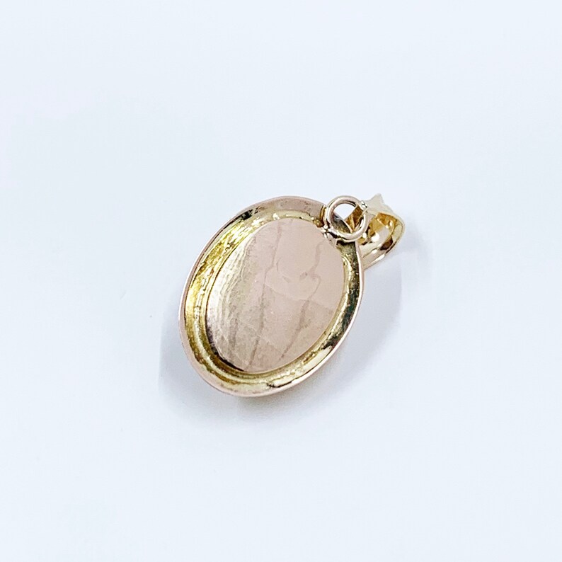 Victorian Garnet Gold Pendant Garnet Carbuncle 14K Gold Drop | Etsy