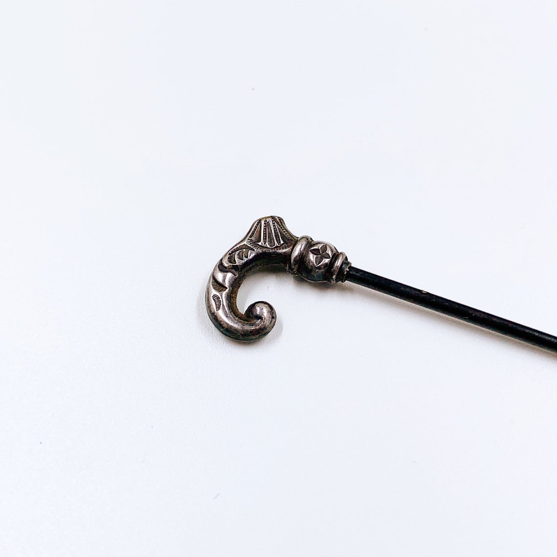 Antique Walking Cane Stick Pin Sterling Silver Cane Tie Pin - Etsy