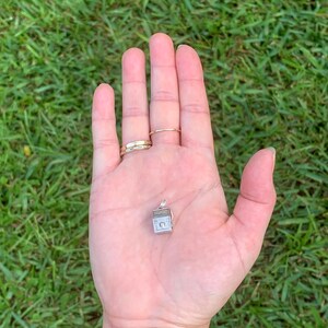 Vintage Sterling Slot Machine Charm | 5 Cent Coin Slot Machine ...