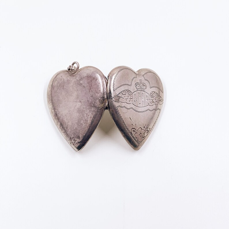 Vintage WWII RCAF Sweet Heart Locket WWII Royal Canadian Air - Etsy