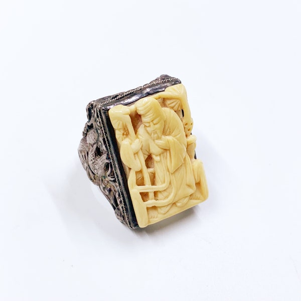 Chinese Carved Bone - Etsy