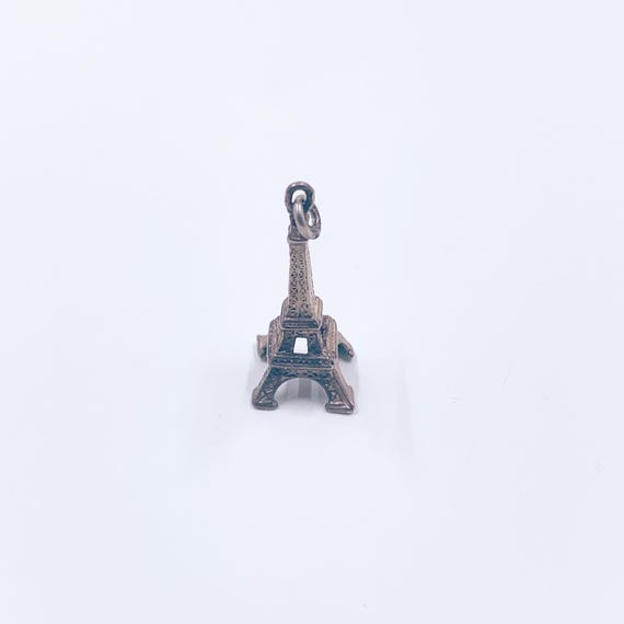 Vintage Silver Eiffel Tower Charm, Paris Charm, 1889 … - Gem
