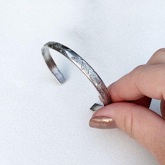 Antique Chinese Silver Cuff Bracelet | Chinese Engrav… - Gem