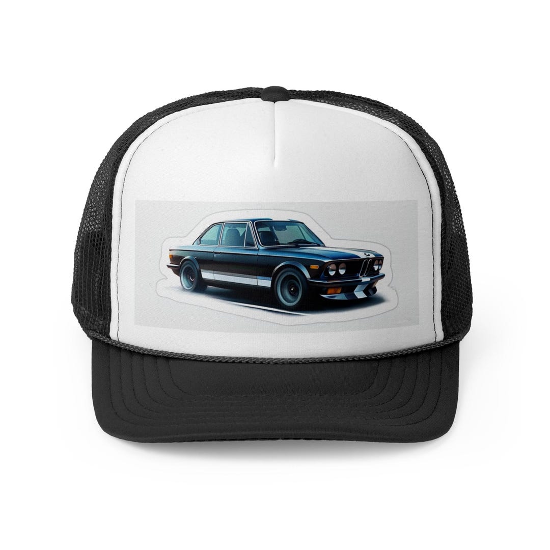 Vintage Car Trucker Cap - Retro Style Hat for Car Enthusiasts, Perfect ...