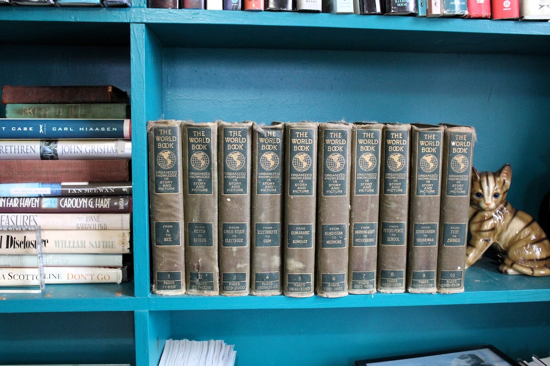 Complete Set 1923 World Book Encyclopedias, Vol. 1-10, FREE SHIPPING - Etsy