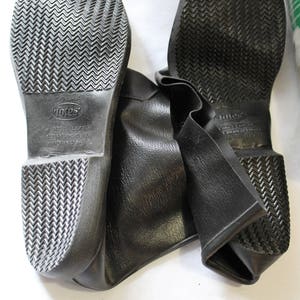 Vintage Deadstock TOTES Men's Dress Boots, Rubber Galoshes, Small - Etsy
