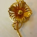 Vintage FORSTNER Flower Brooch 12K GF - Etsy