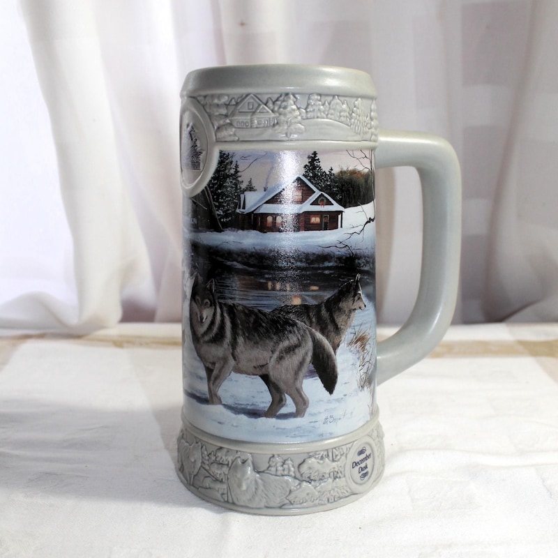 Christmas Stein 1996 - Etsy