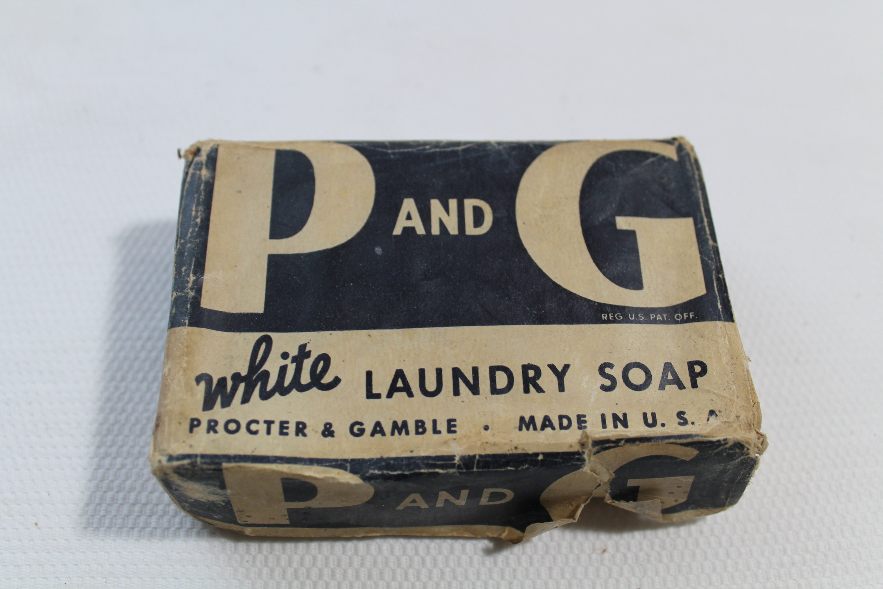RARE Procter and Gamble P&G White Laundry Soap, WWII Replacement for ...