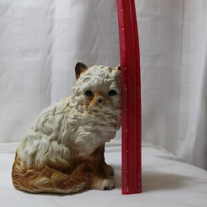 Large Vintage Porcelain Himalayan Cat Figurine - Etsy