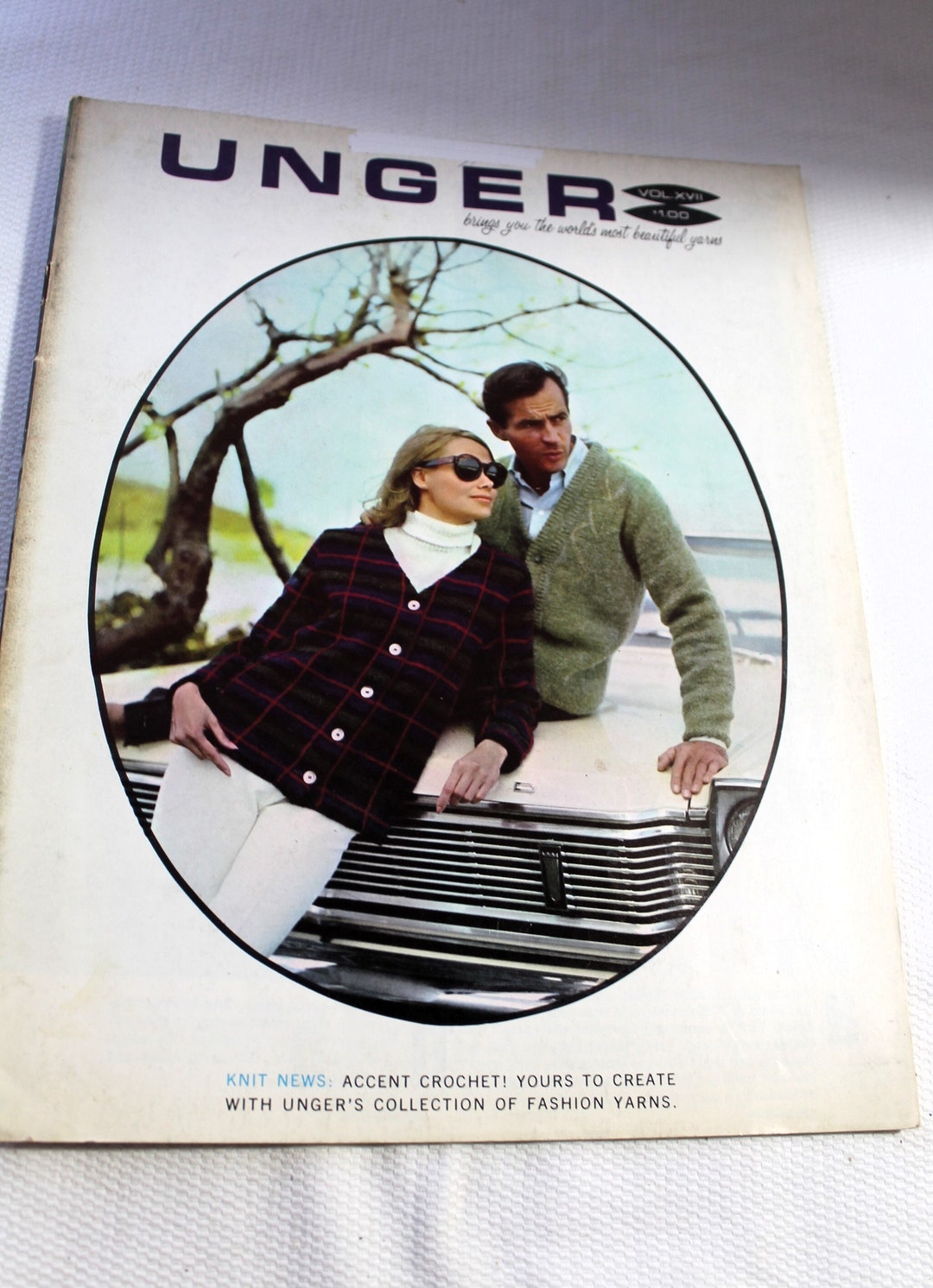 DIGITAL DOWNLOAD Unger Knit & Crochet Pattern Booklet, Vol. XVII, 1964 ...