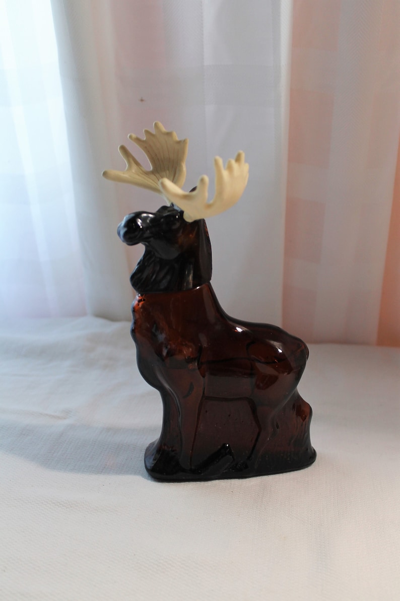 Vintage AVON alaskan Moose Decanter Bottle With - Etsy