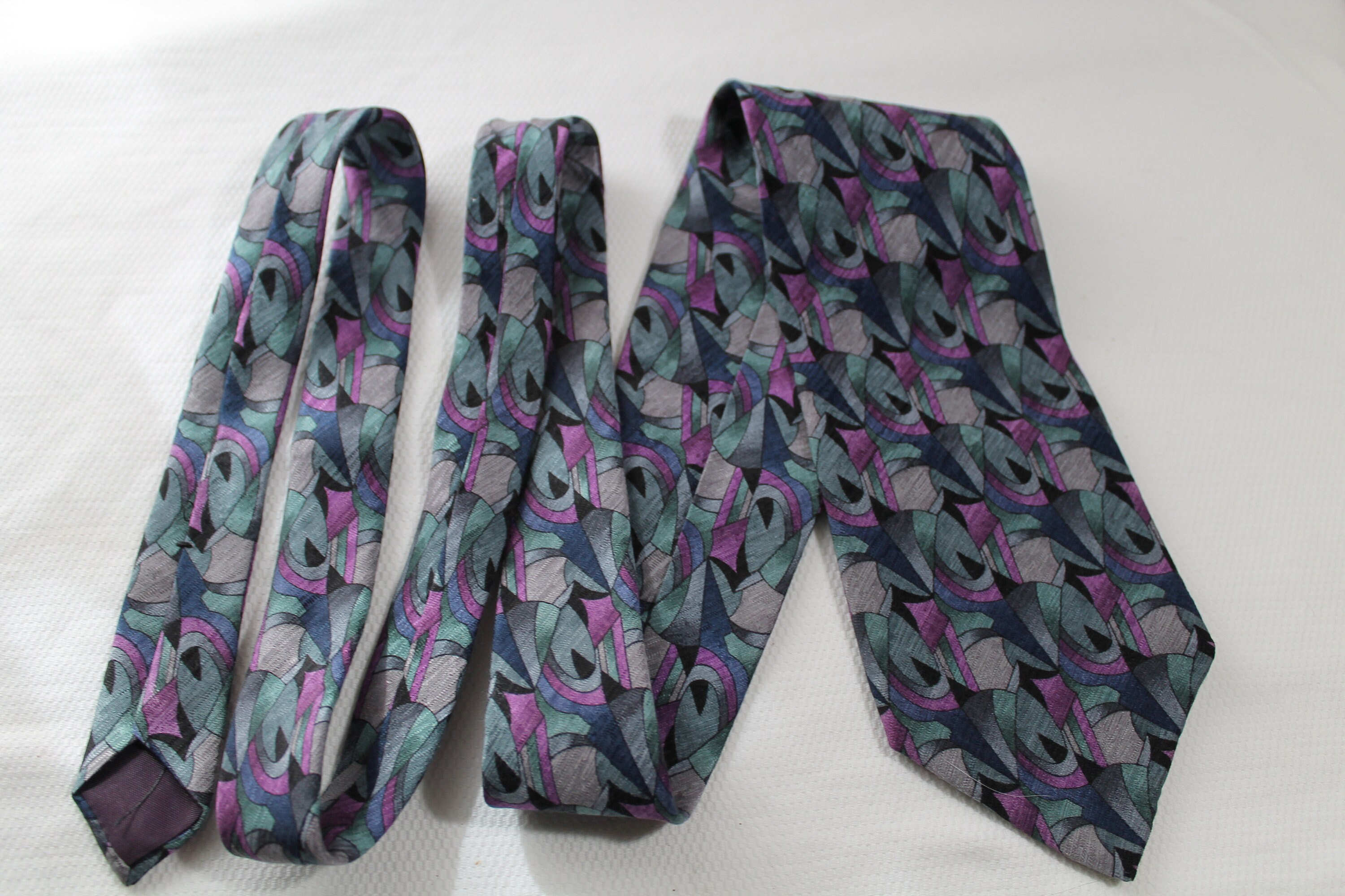 Vintage Cocktail Collection Silk Necktie Scotch Under a | Etsy