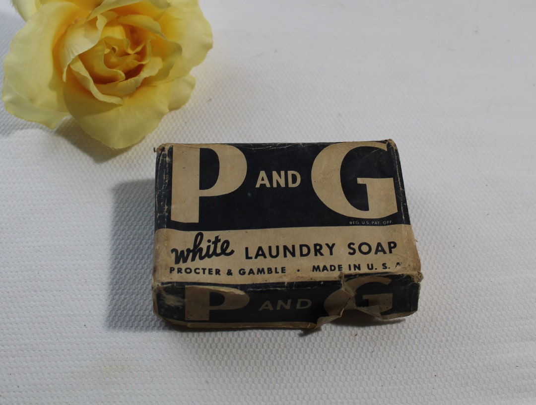RARE Procter and Gamble P&G White Laundry Soap, WWII Replacement for ...