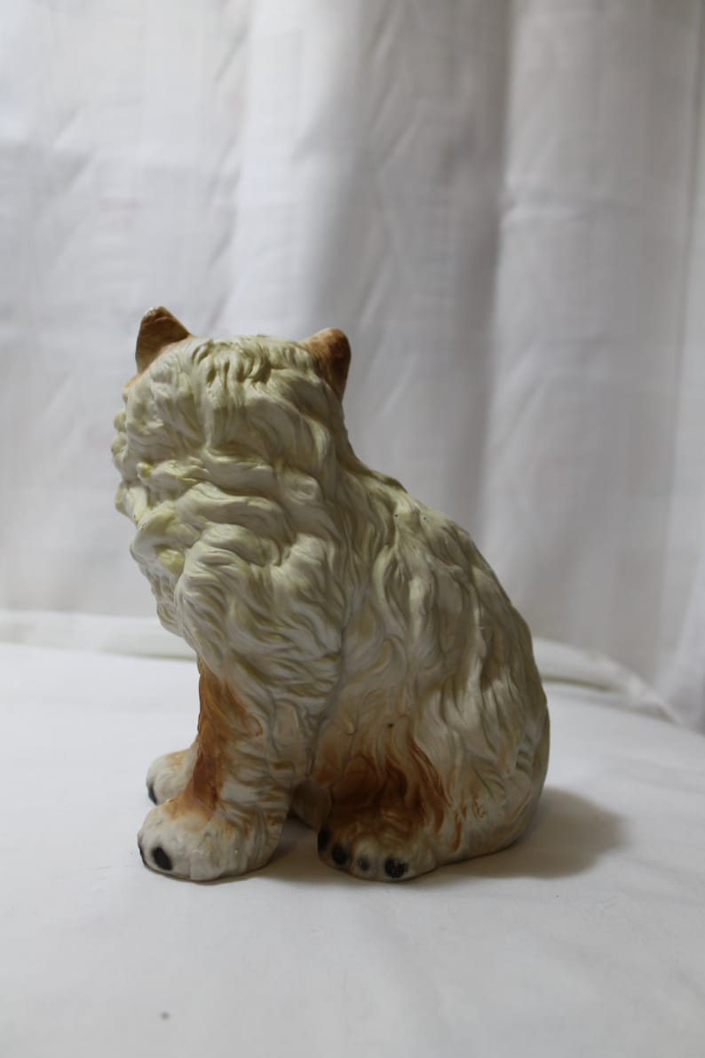 Large Vintage Porcelain Himalayan Cat Figurine - Etsy