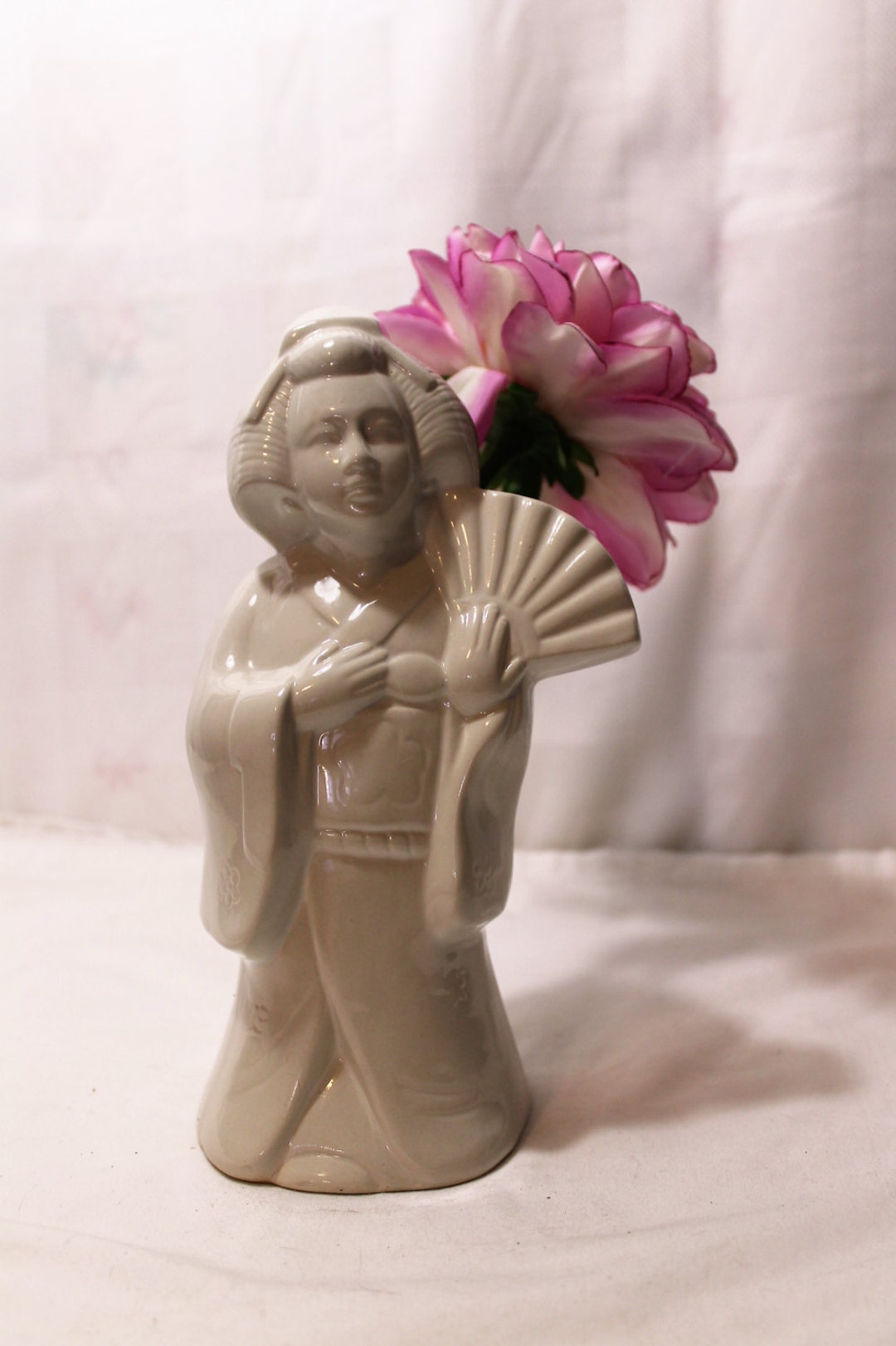 Vintage Geisha Girl Tiki Mug, Vase, Japanese Restaurant Souvenir ...