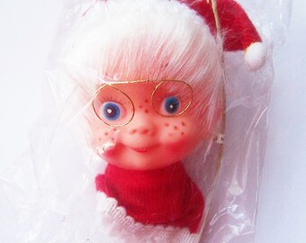 Santa Doll Head | Etsy