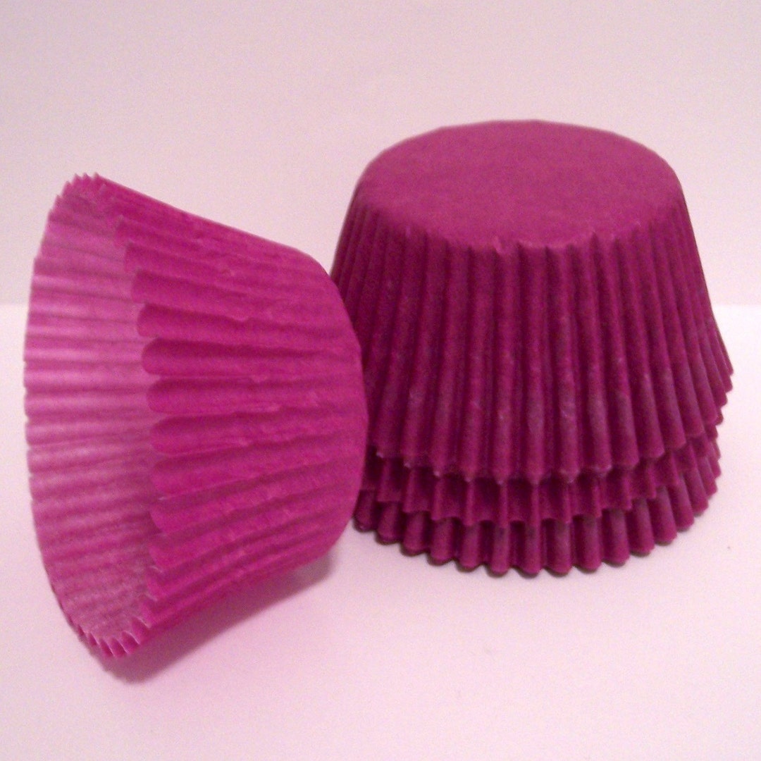 Purple Cupcake Liners- Choose Set of 50 or 100 - Etsy
