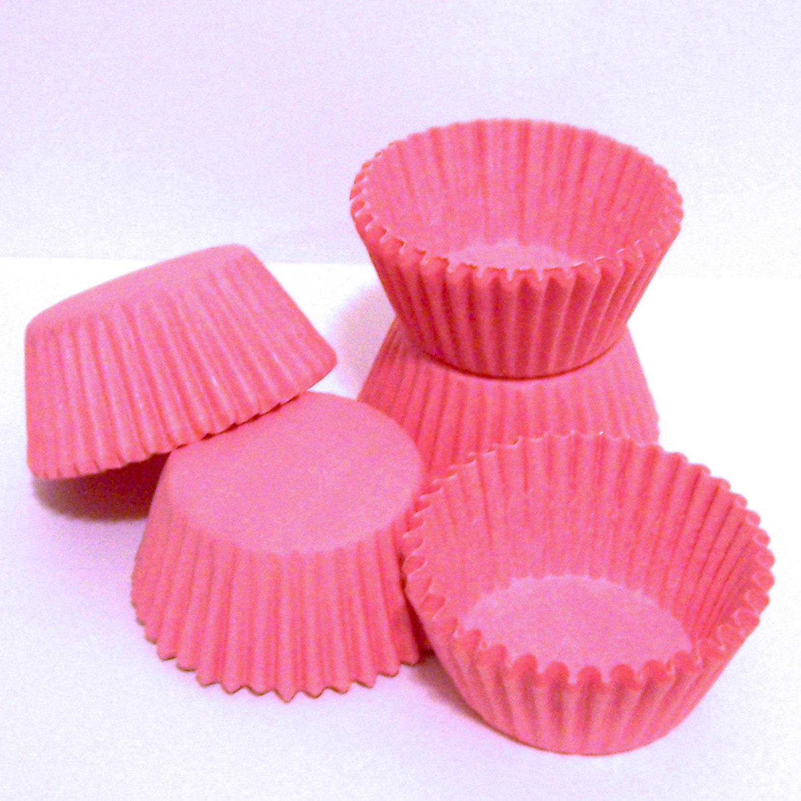 Mini Light Pink Baking Cups Candy Liners Choose Set of 50 or - Etsy