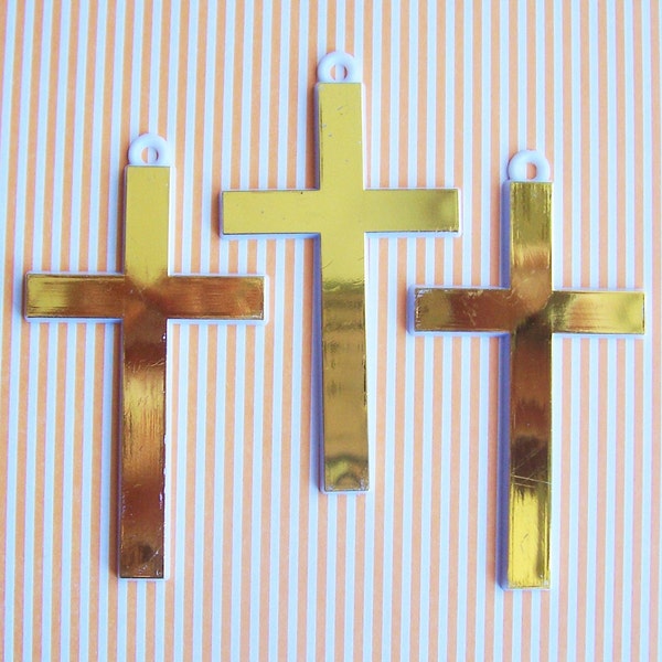 Plastic Cross Pendants - Etsy