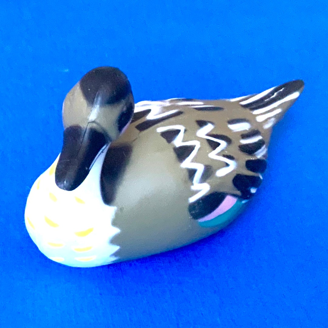 Duck Decoy Cake Topper Miniature Duck - Etsy UK