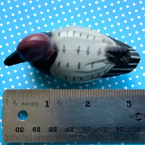 Duck Decoy Cake Topper Miniature Duck - Etsy