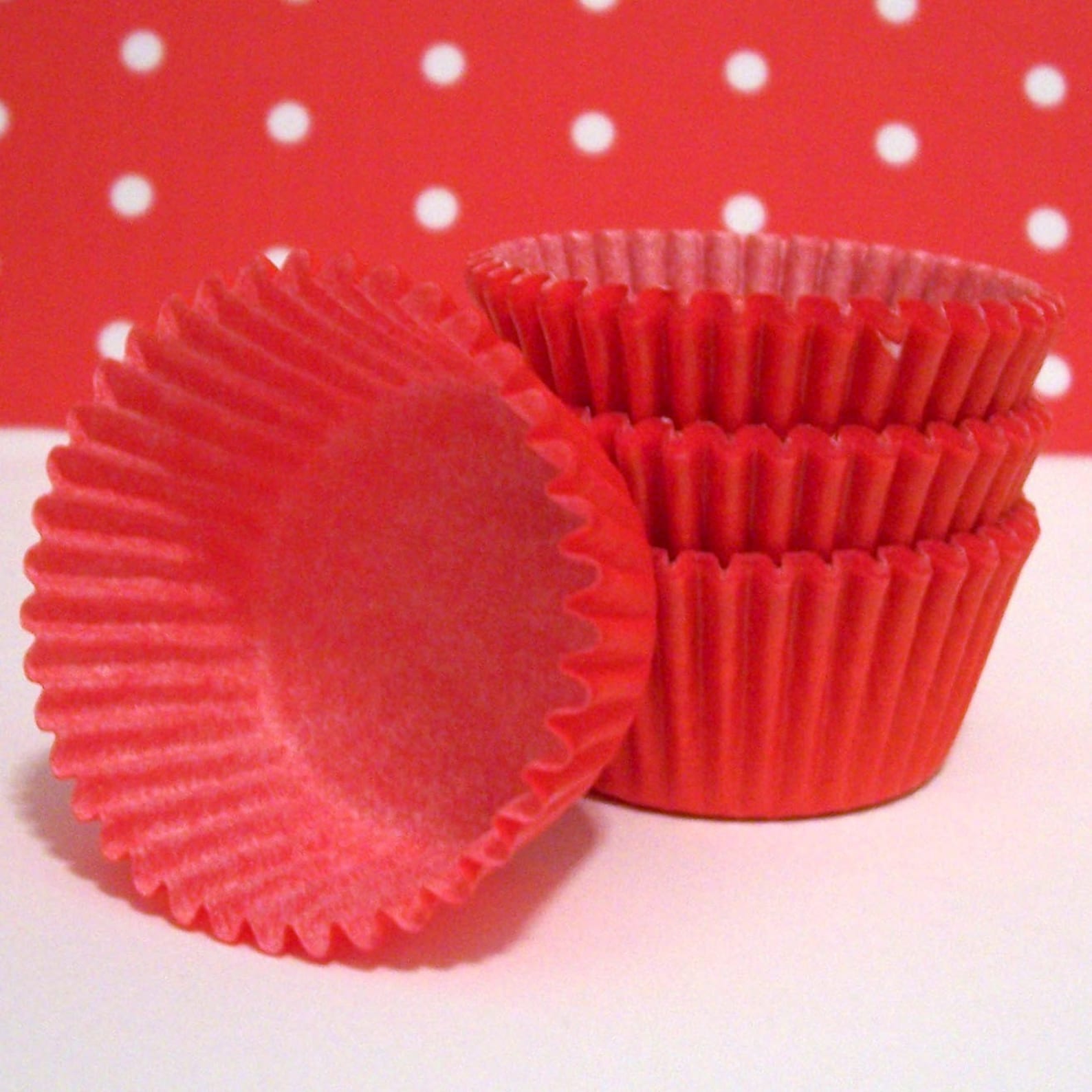 Mini Red Baking Cups Candy Liners Choose Set of 50 or 100 - Etsy