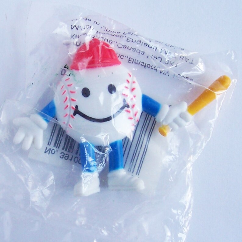 Baseball Smiley Face Player Figurine Cake Topper Amscan - Etsy