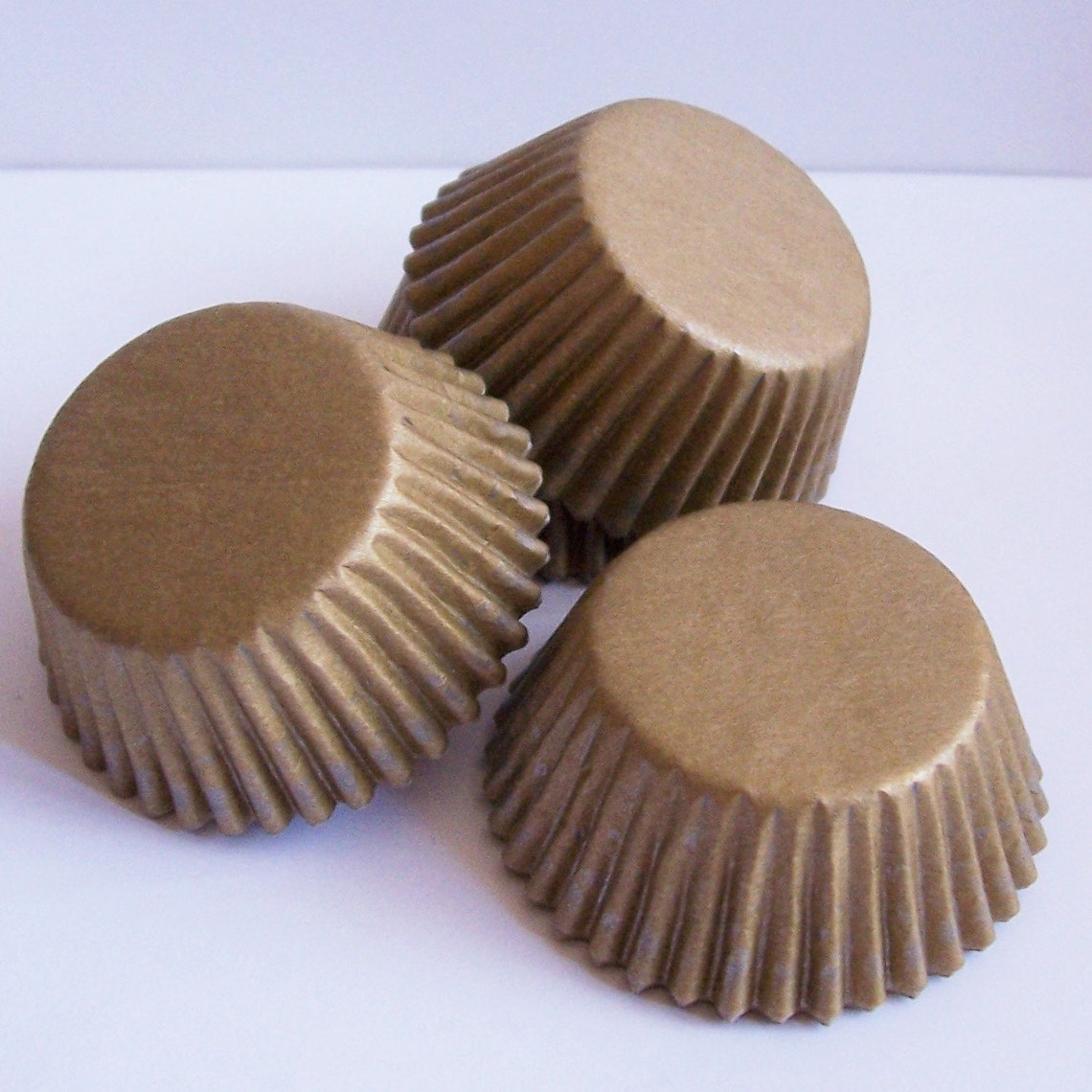 Mini Gold Paper Baking Cups Choose Set of 50 or 100 - Etsy
