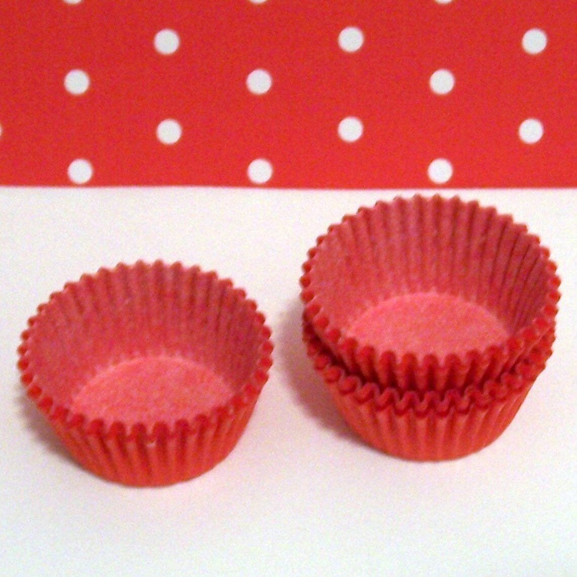 Mini Red Baking Cups Candy Liners Choose Set of 50 or 100 - Etsy