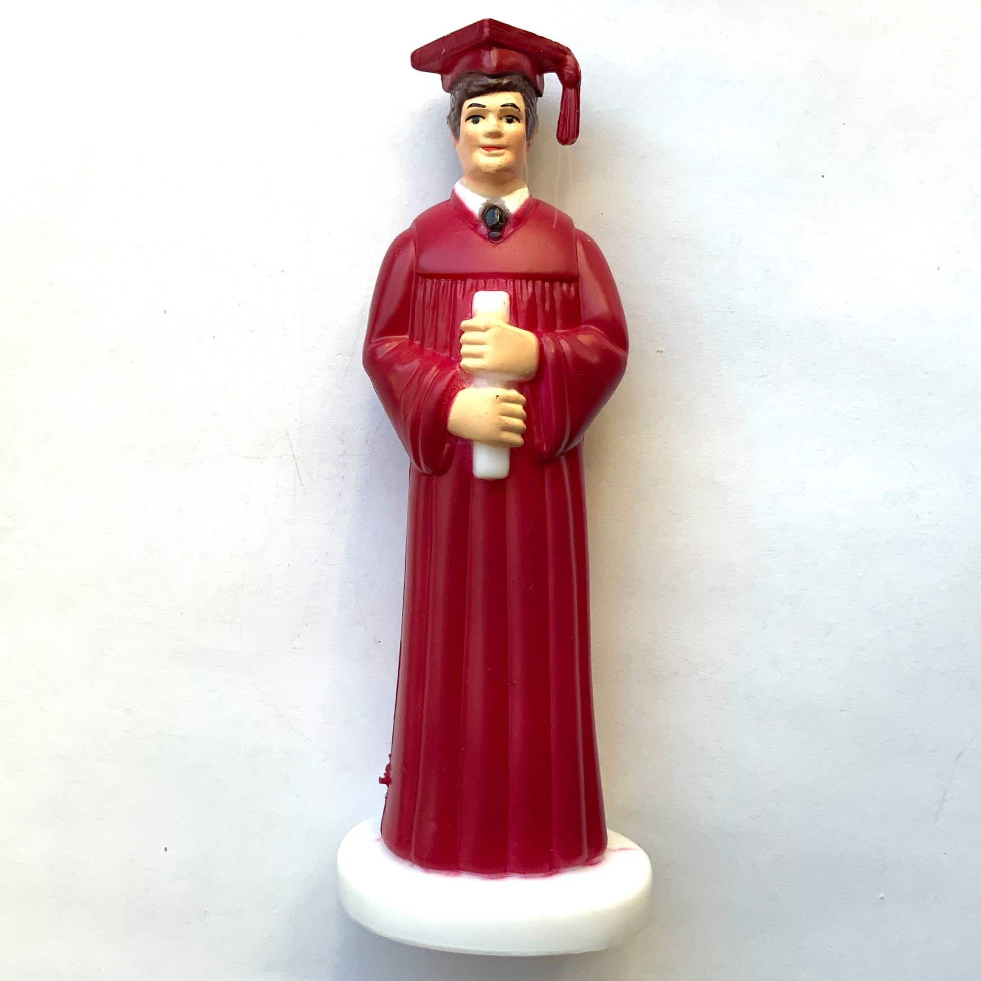 1 Guy Graduation Cake Topper Choose Robe and Hat Color - Etsy
