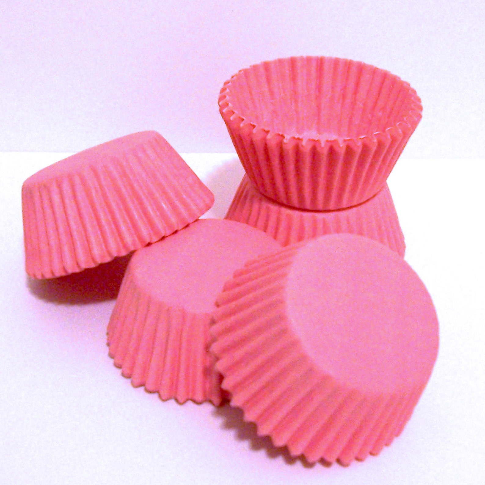 Mini Light Pink Baking Cups Candy Liners Choose Set of 50 or - Etsy