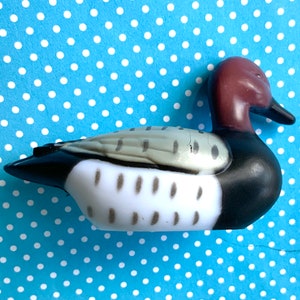 Duck Decoy Cake Topper Miniature Duck - Etsy