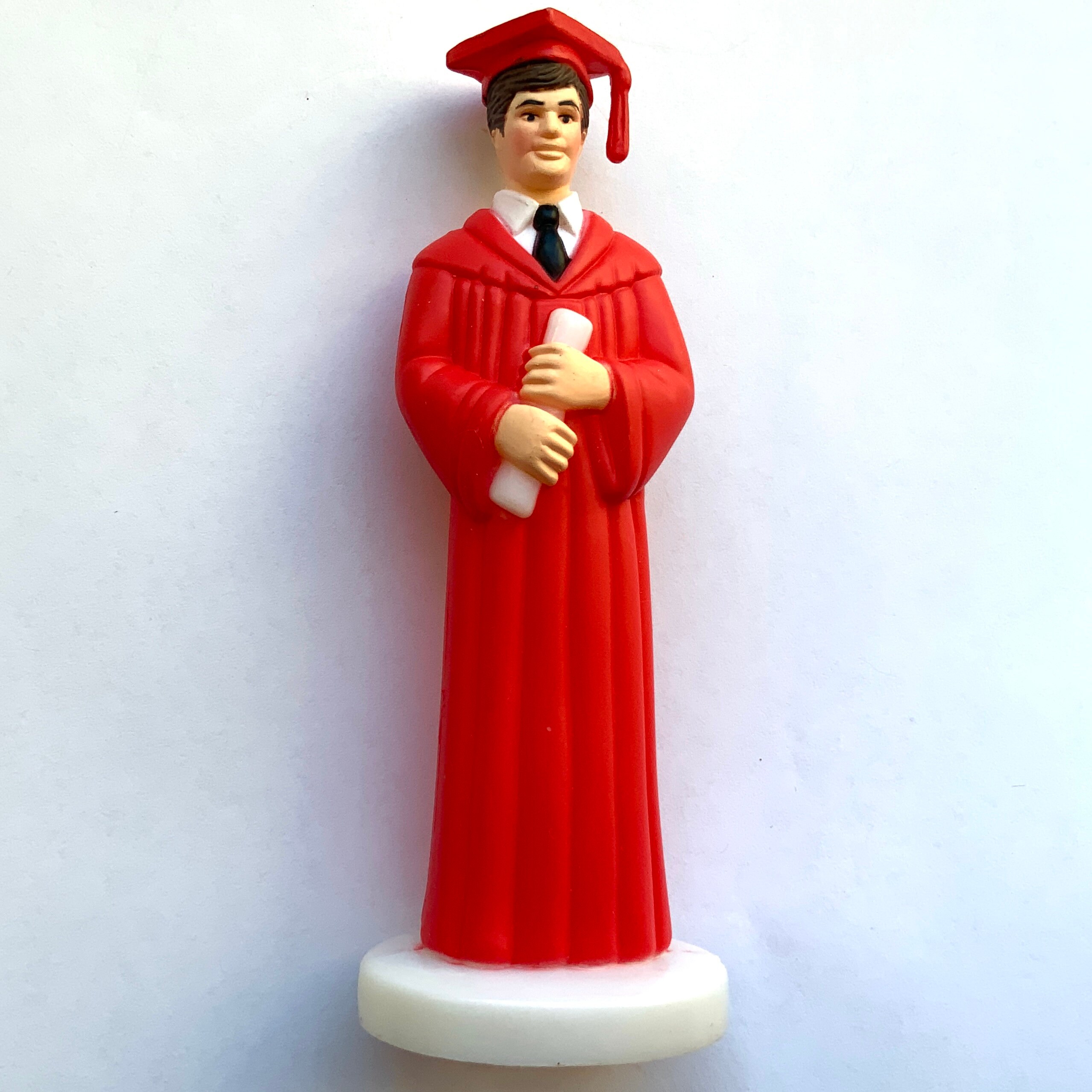 1 Guy Graduation Cake Topper Choose Robe and Hat Color - Etsy
