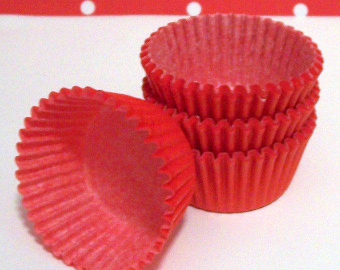 Mini Orange Foil Baking Cups- Candy Liners- Choose Set of 50 or 100 - Etsy